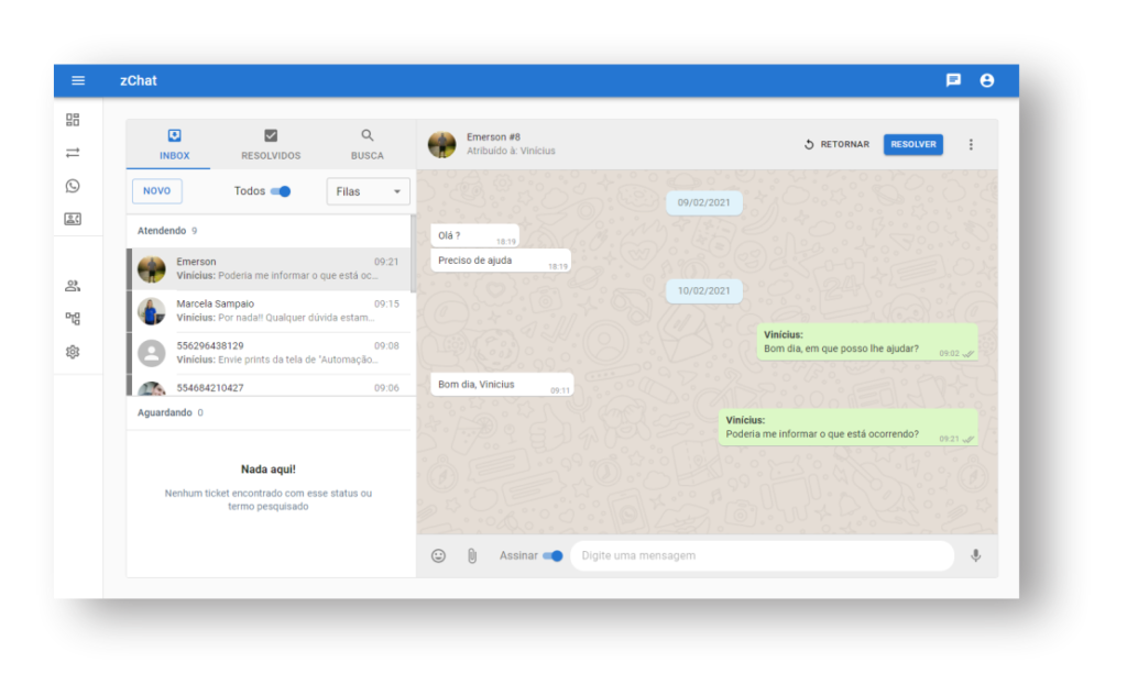 Multi Chat - Agência MPR Biz